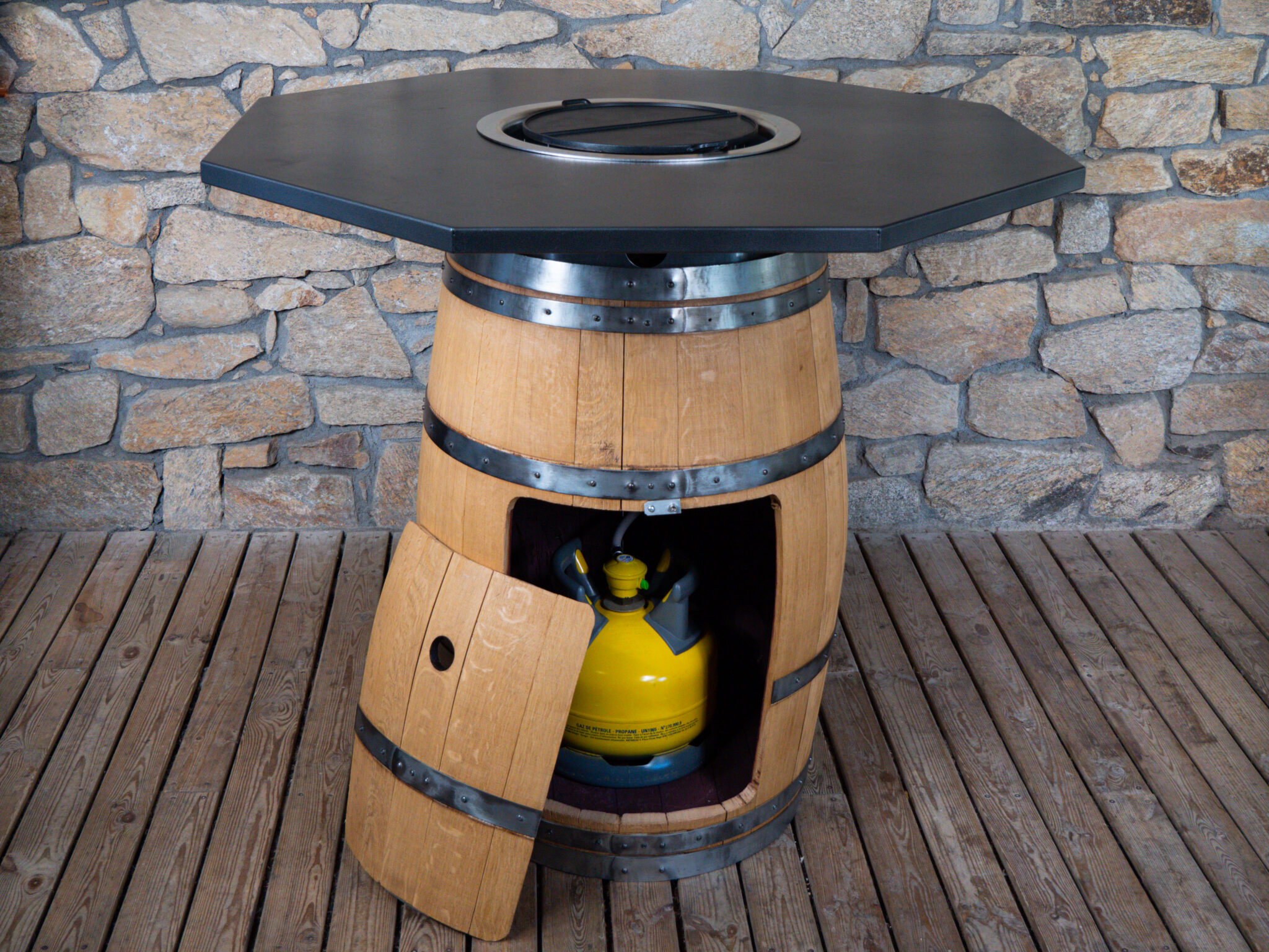 Planchas encastrables et tables avec planchas encastrées