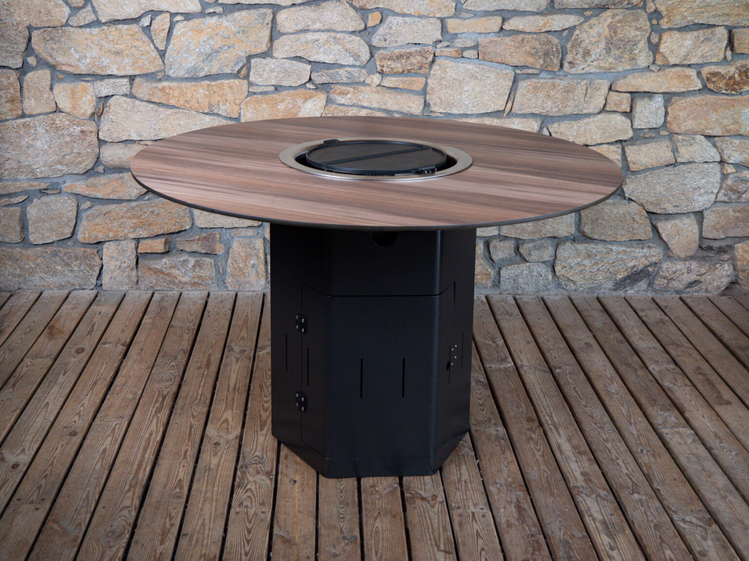 Planchas encastrables et tables avec planchas encastrées